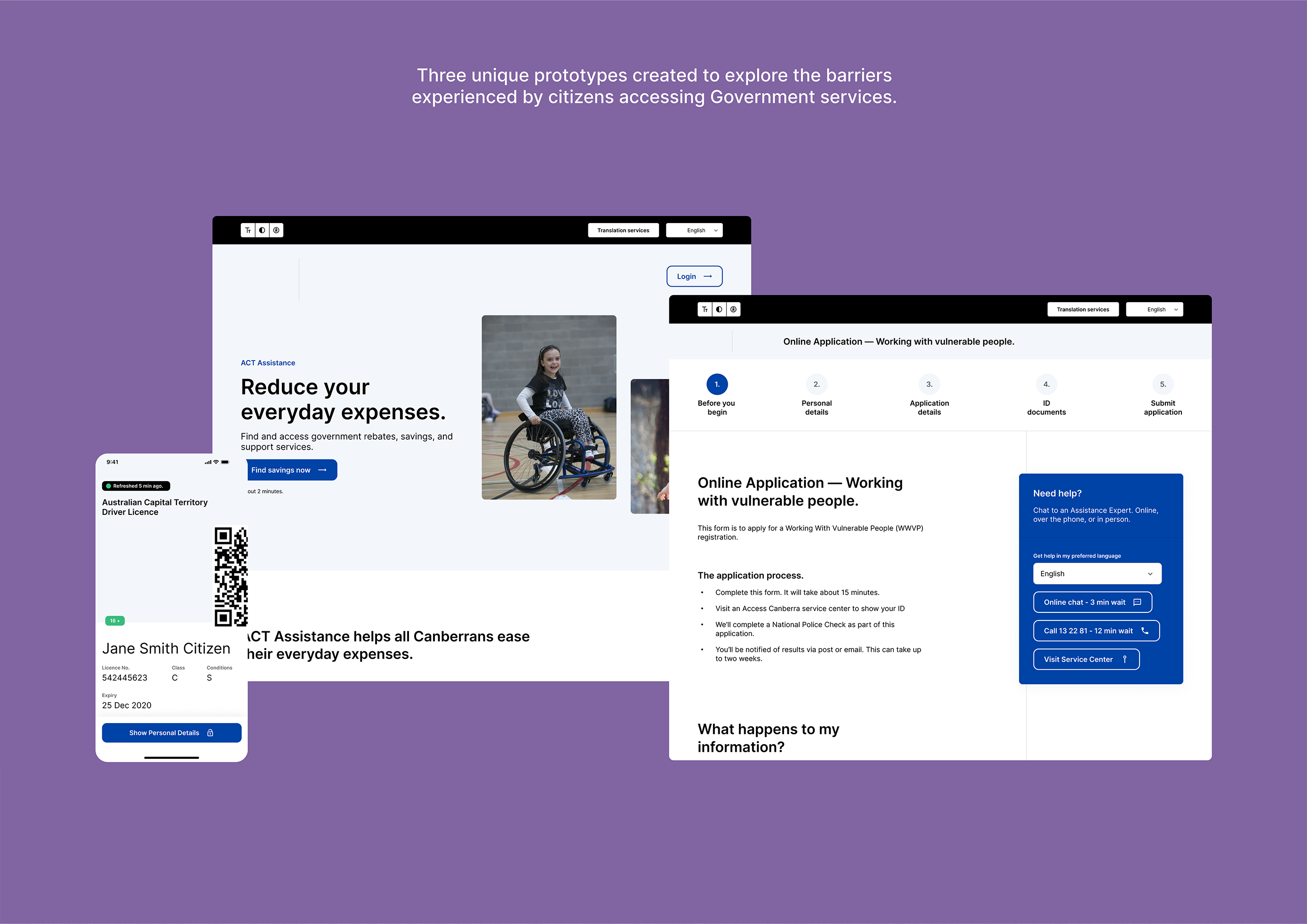 Leaving no one behind - designing ACT government services for inclusion ...