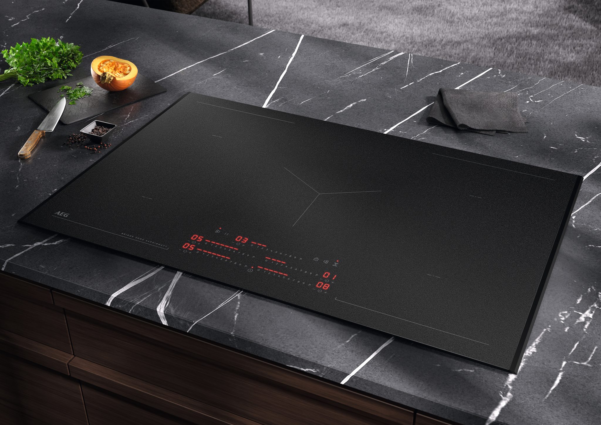 AEG SaphirMatt Induction Cooktop Range - Good Design