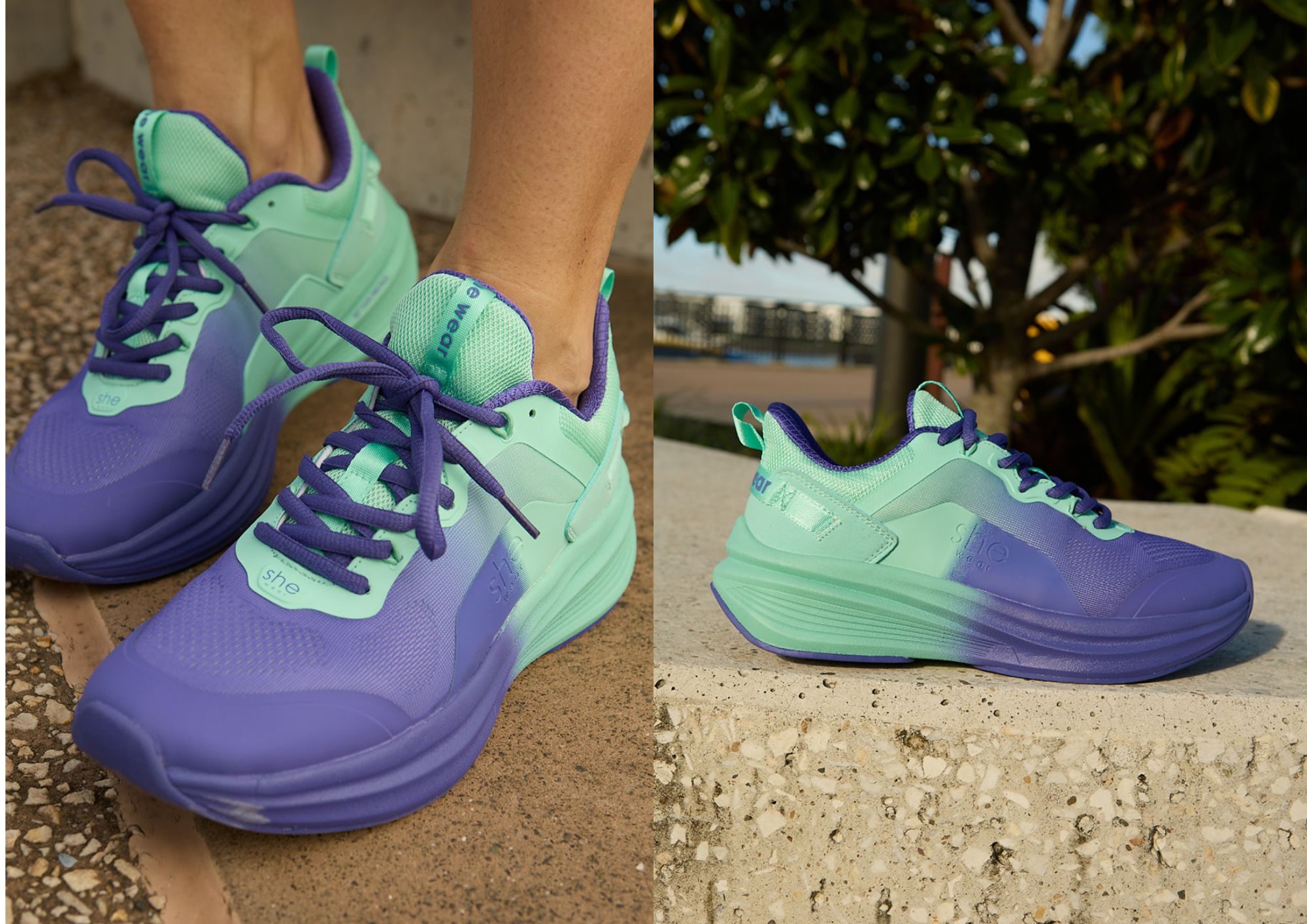 she wear Pace Women's Walking Shoes - Good Design